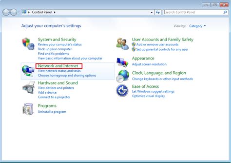 How To Access Internet Properties In Windows 7 Computer
