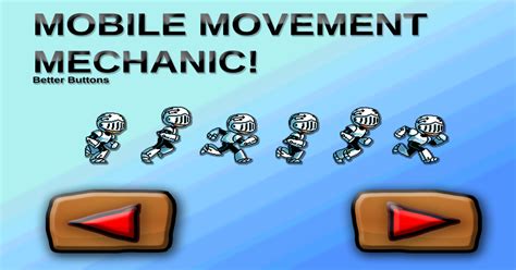 Better Buttons For Character Movement Android And Ios Gui Tools Unity Asset Store