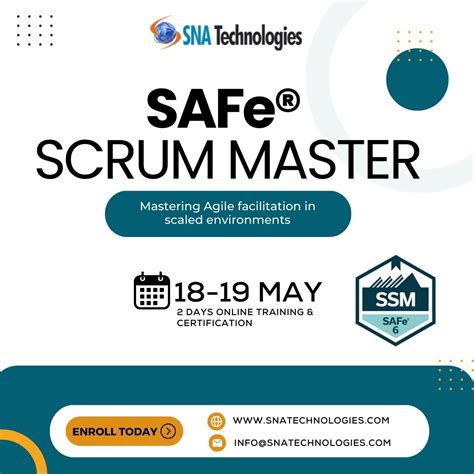 scaledagile scaledagileframework safe6 onlinetraining scrum
