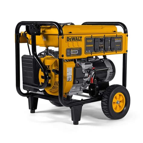 Have A Question About Dewalt 10000 8000 Watt Electric Start Gas Powered Portable Generator
