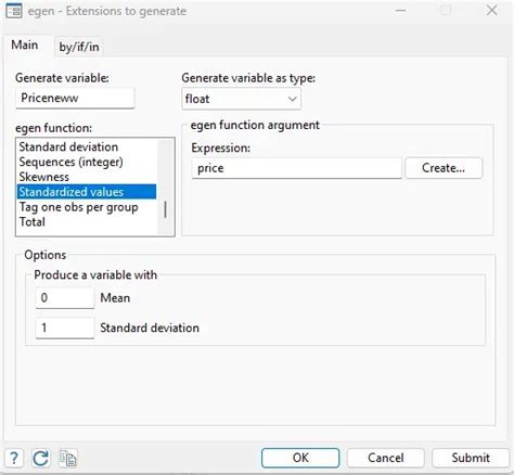 Standardized Variable Normalization And Mean Centering In Stata