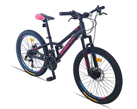 Bicicleta De Montaña Zigna Cloud Rodada 24 Negra