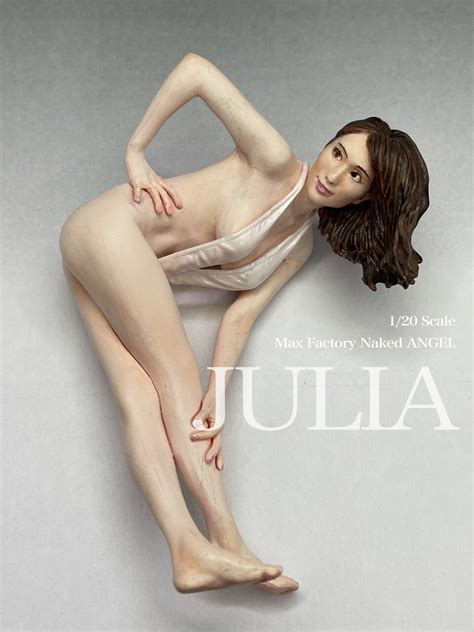 マックスファクトリー PLAMAX Naked Angel 1 20 スケール 3Dスキャン プラスチックモデル キット JULIA前屈