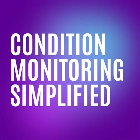 Condition Monitoring Simplified Youtube
