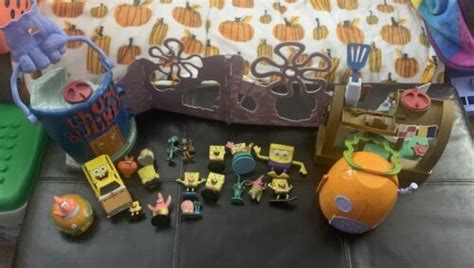 Imaginext Spongebob Squarepants Chum Bucket Krusty Krab Playset Mattel