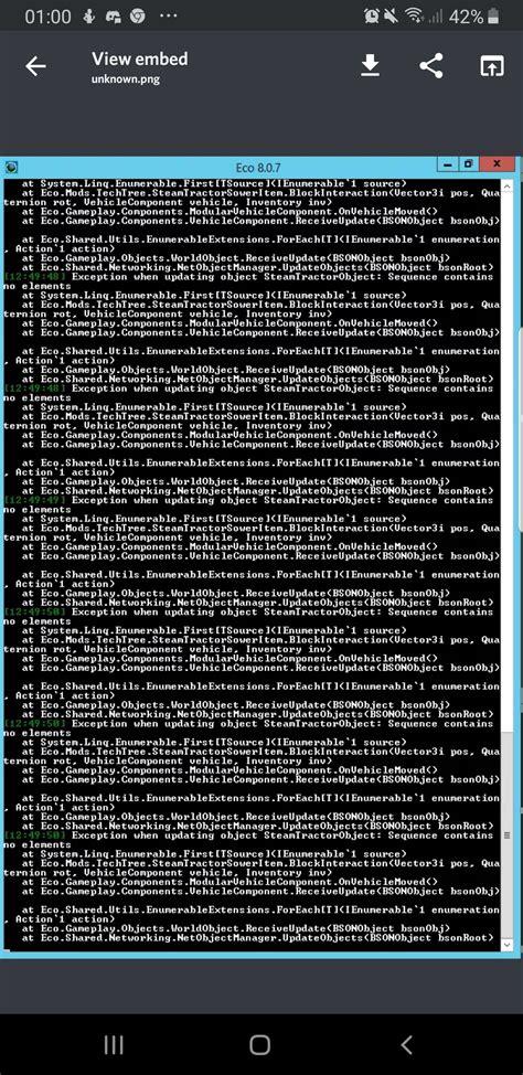 Steam Tractor Exception · Issue 11422 · Strangeloopgamesecoissues · Github