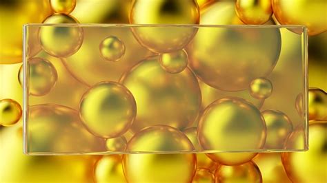 역동적인 3d 황금 구체가 있는 추상적인 배경 사실적인 3d 모양 구에 대한 스톡 사진 및 기타 이미지 구 기포 디자인 Istock