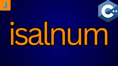 C Isalnum Youtube