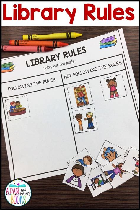 Library Rules And Manners School Rules Library Rules Library