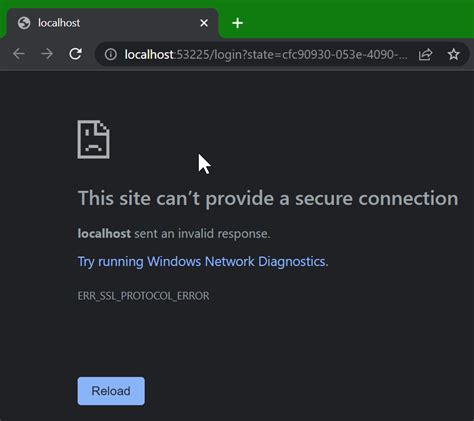 Login Fails Ssl Error On Localhost Issue Lensapp Lens Github