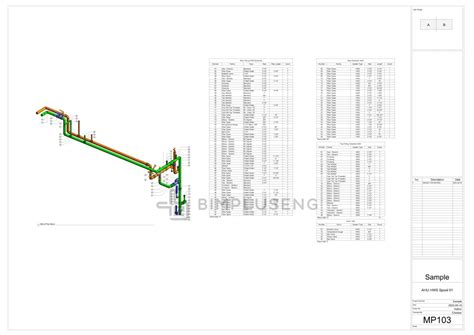 Piping Spool Drawings