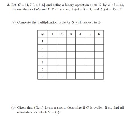 Solved Let G 1 2 3 4 5 6 And Define A Binary