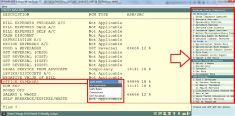 Reverse Charge Process In Marg Erp Software