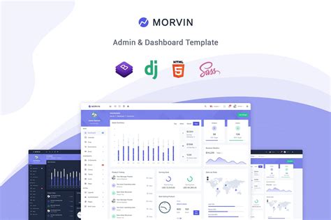 Morvin Django Admin And Dashboard Template