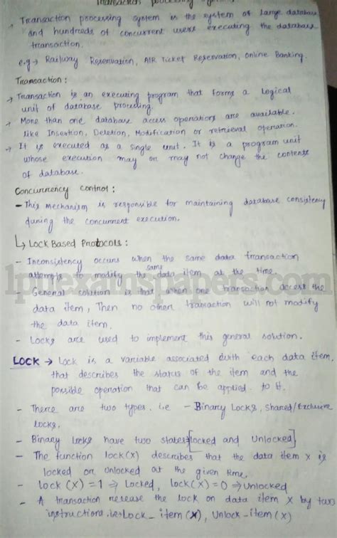 LPU Exams Papers Notes CA MTE ETE Projects LPU INT 306 DBMS