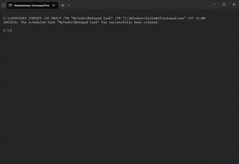Create A Scheduled Task With Command Prompt On Windows 10 Windows Central