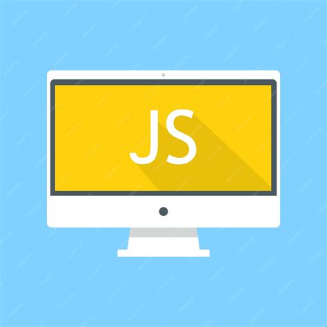 El Código Javascript 1 Vector Premium