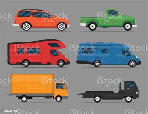 자동차의 종류 흰색 배경 벡터 일러스트레이션을 통해 디자인을 전송합니다 컬렉션 자동차 아이콘 세트입니다 자동차 아이콘 벡터 로고 템플릿입니다 0명에 대한 스톡 벡터 아트 및