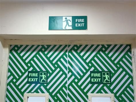 Exit Signage Board At Piece In Dombivli ID