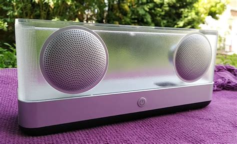 Inateck Translucent Bluetooth Speaker Gadget Explained Reviews Gadgets Electronics Tech