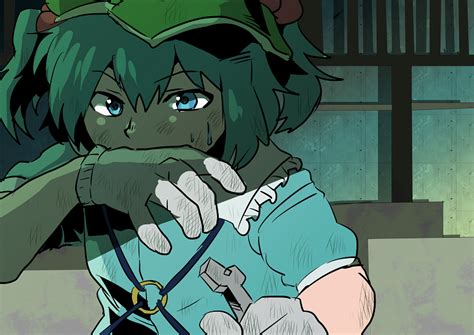 Kawashiro Nitori Touhou Drawn By Gagamatsu Danbooru