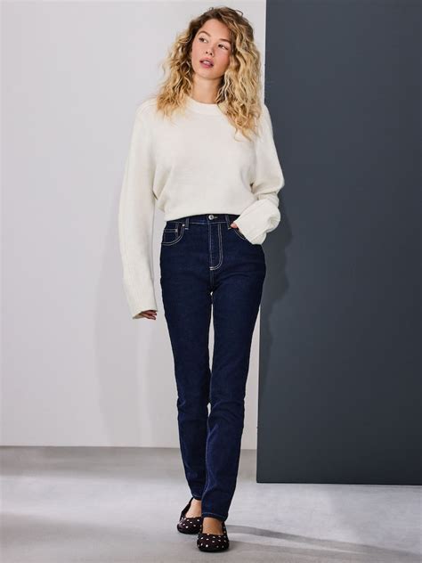 Buy Indigo Blue Mid Rise Stretch Skinny Jeans From Next Singapore