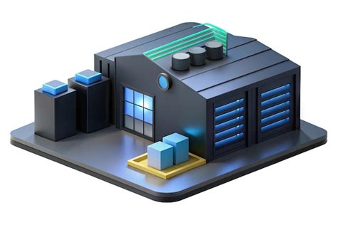 Premium Photo Modern Server And Data Center Icon