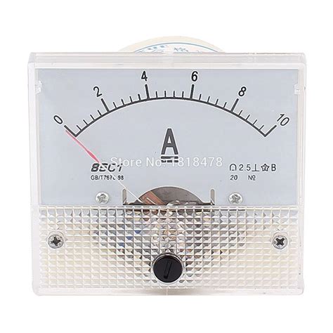 Pointer Dc Amperometer Dc 1a 2a 3a 5a 10a 20a 30a Grandado
