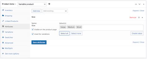 how to add product attributes in woocommerce easily simplileap