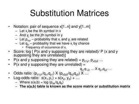 Ppt Sequence Alignment Iii Powerpoint Presentation Free Download Id4209072