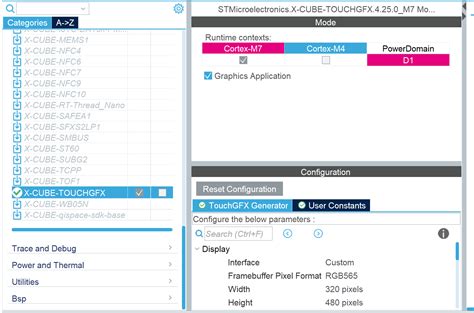 Fatal Error Touchgfx On Nucleo H755ziq Build Stmicroelectronics Community