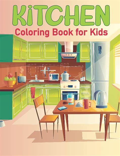 Kitchen Furniture Coloring Pages 2025