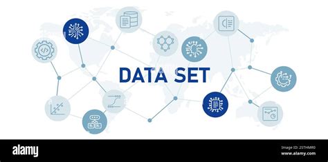 Data Set Big Database Catalog Library Concept Icon Smart Learning