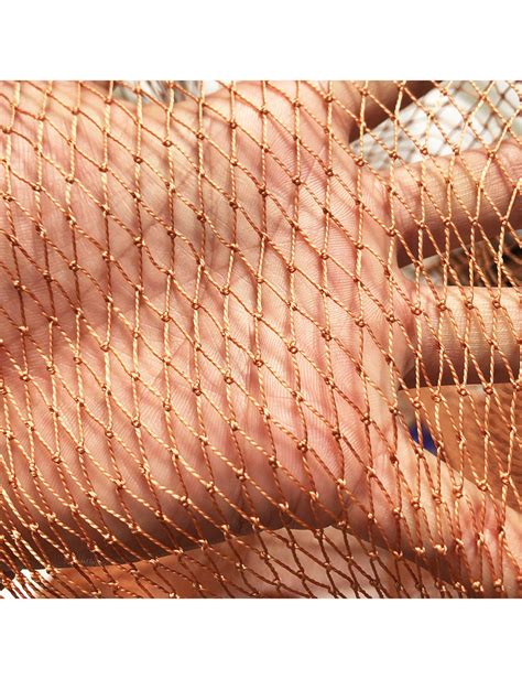 شبك ديكور ملون برتقالي12 1 30متر Chn