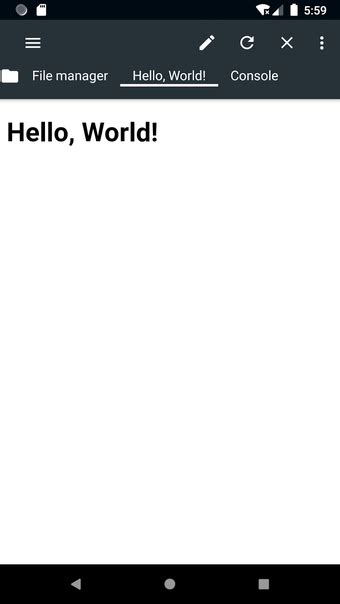 Webcode Ide For Html Css An Apk Para Android Descargar