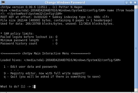 How To Reset Forgotten Windows Password With Ultimate Boot Cd Ubcd Password Recovery