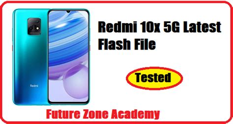 Redmi X G Latest Flash File Future Zone Academy