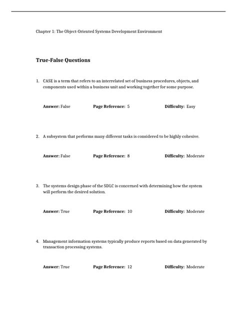 Object Oriented Systems Analysis And Design 2egeorge Test Bank Your Pathway To A Grades