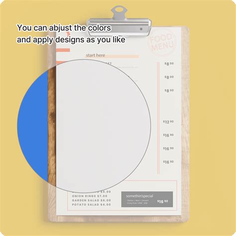 나무 재질의 메뉴판 목업 프루티드 디자인 무료 목업과 디자인 리소스를 다운로드 받으세요
