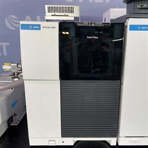 Agilent 8890 Gc With 5977b Inert Plus Msd G4567a Autoinjector And Idp 3 Dry Scroll Pump