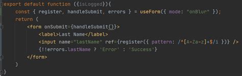 Still Onblur Mode After Getting Validation Error · Issue 4388 · React