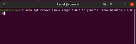 How To Downgrade The Kernel In Linux Make Tech Easier