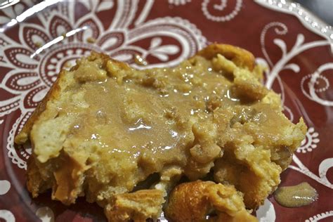 Point Less Meals Bread Pudding With Salted Caramel Sauce