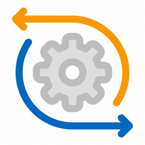 Process Gear Arrows Setup Management Implementation Development