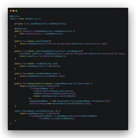 Programación reactiva con Spring WebFlux Parte 2 Development