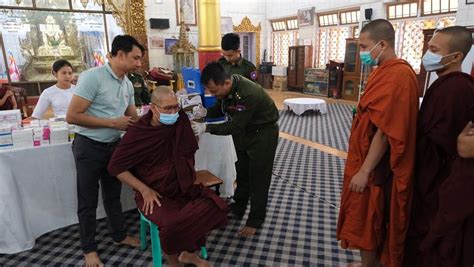 မန္တလေးတိုင်းဒေသကြီး၊ မဟာအောင်မြေမြို့နယ်၌ ကိုဗစ် ၁၉ ရောဂါ ကာကွယ်ဆေးများ ဆက်လက်ထိုးနှံ Myawady