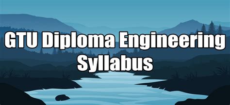 Gtu Diploma Engineering Syllabus Vlcinfo