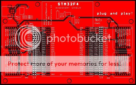 Diy Stm32f4 Discovery Shield