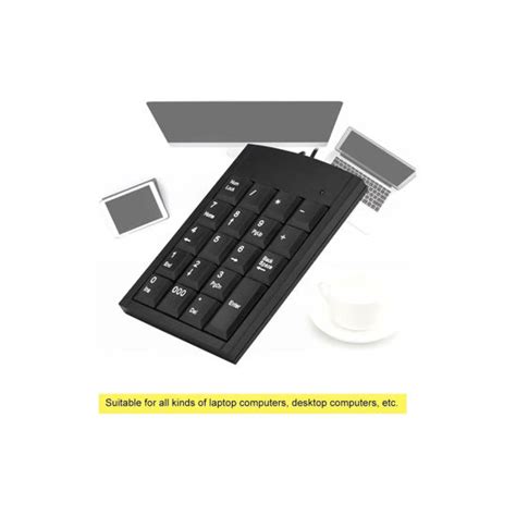 Getuscart Vbestlife Number Pad Numeric Keypad Portable Mini Usb