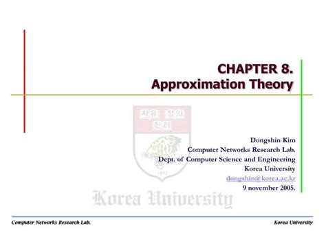 PPT CHAPTER 8 Approximation Theory PowerPoint Presentation Free Download ID 873316